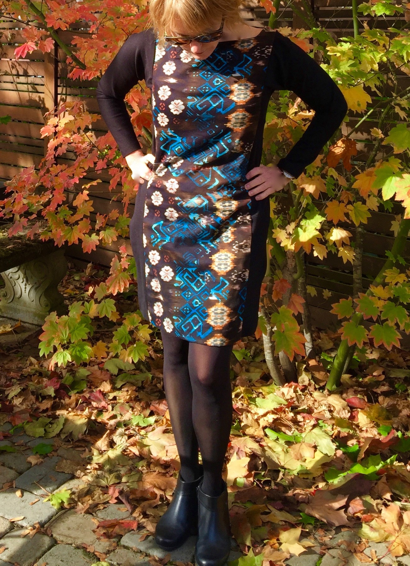 McCall’s 6739 – A tribal print dress in three hours! – Elle Gee Makes