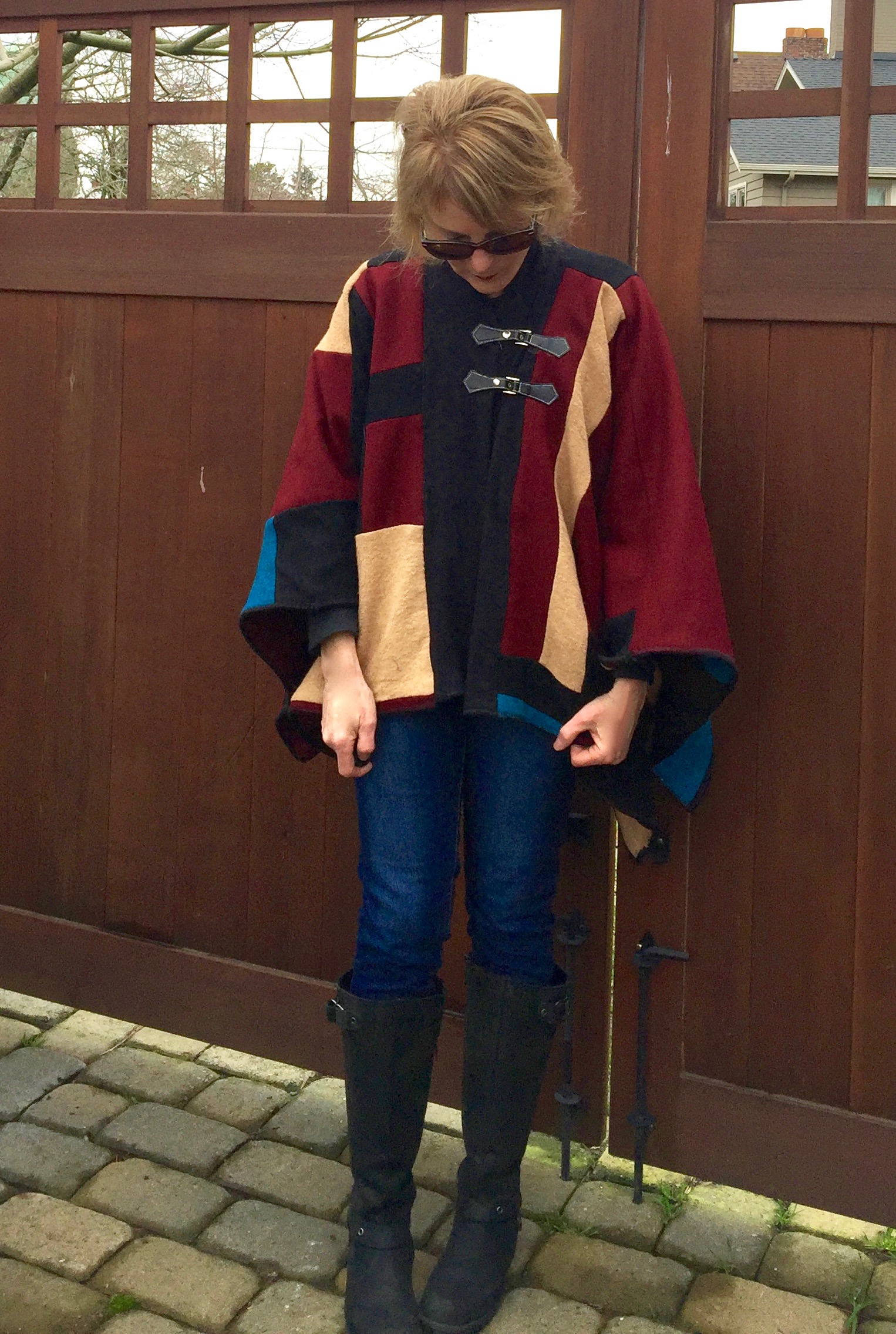 Sew the look: Patchwork Cape – Elle Gee Makes