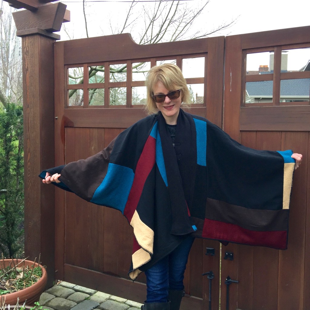 Sew the look: Patchwork Cape – Elle Gee Makes