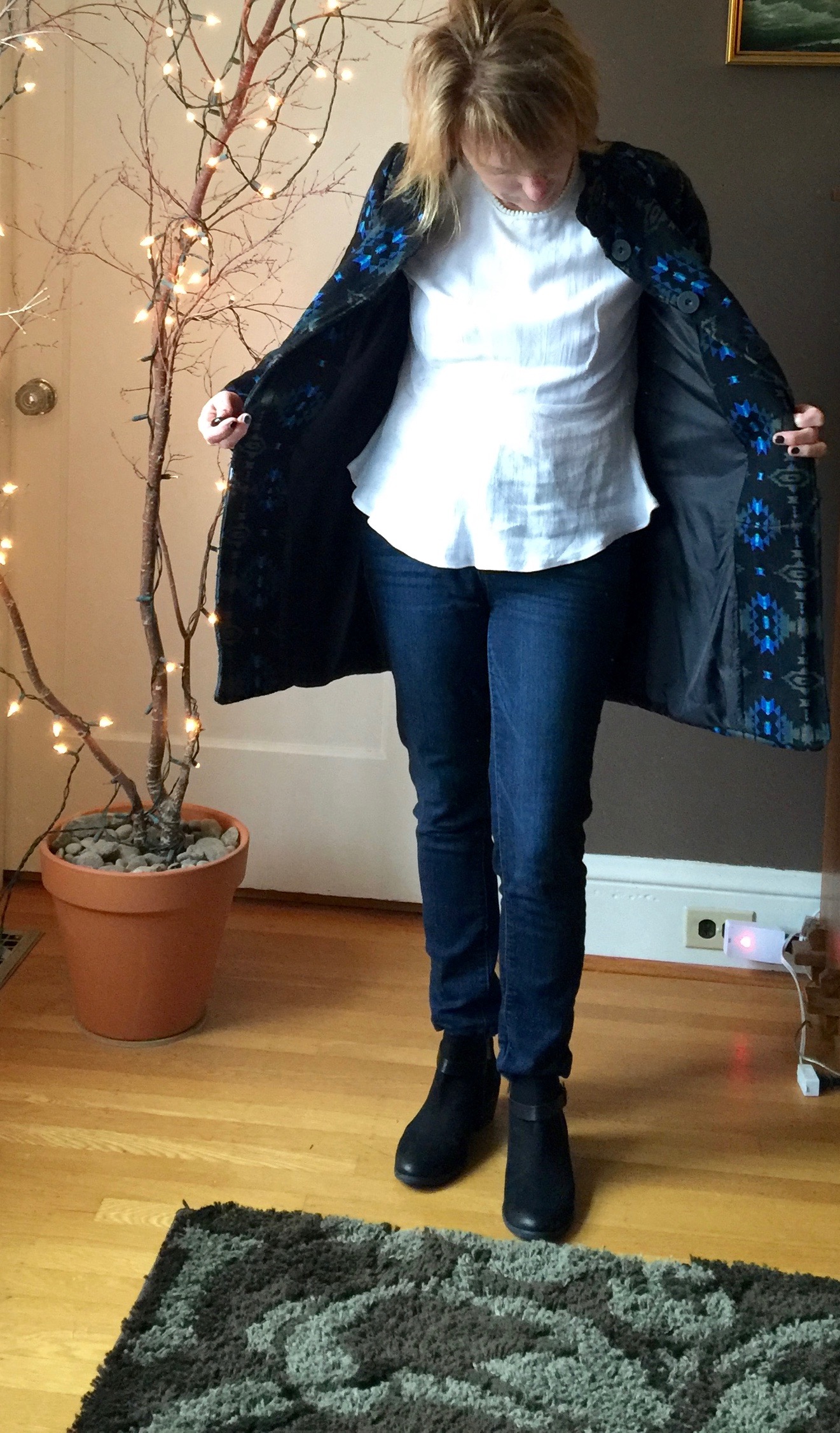 Butterick 5927: Dress up denim with a Topper – Elle Gee Makes