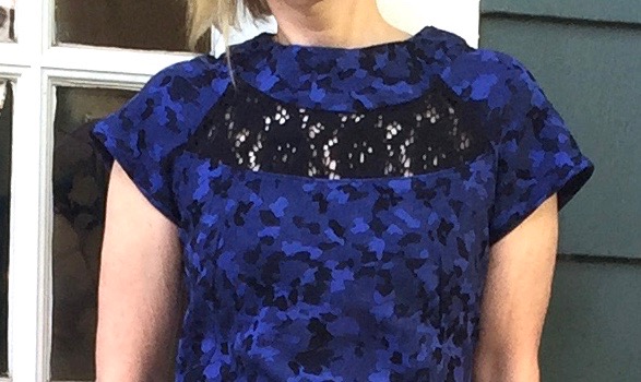 New Look 6429- A Dress with an Inset – Elle Gee Makes