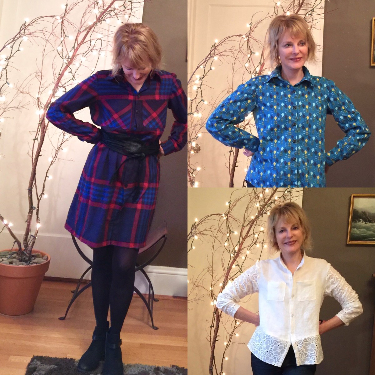 Butterick 5526- One pattern, three versions – Elle Gee Makes