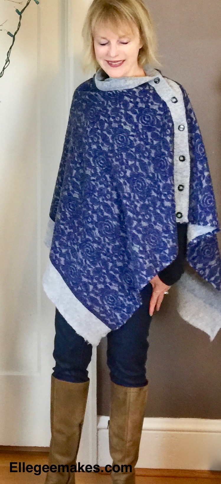 A DIY Poncho You Can Sew in an Afternoon – Elle Gee Makes