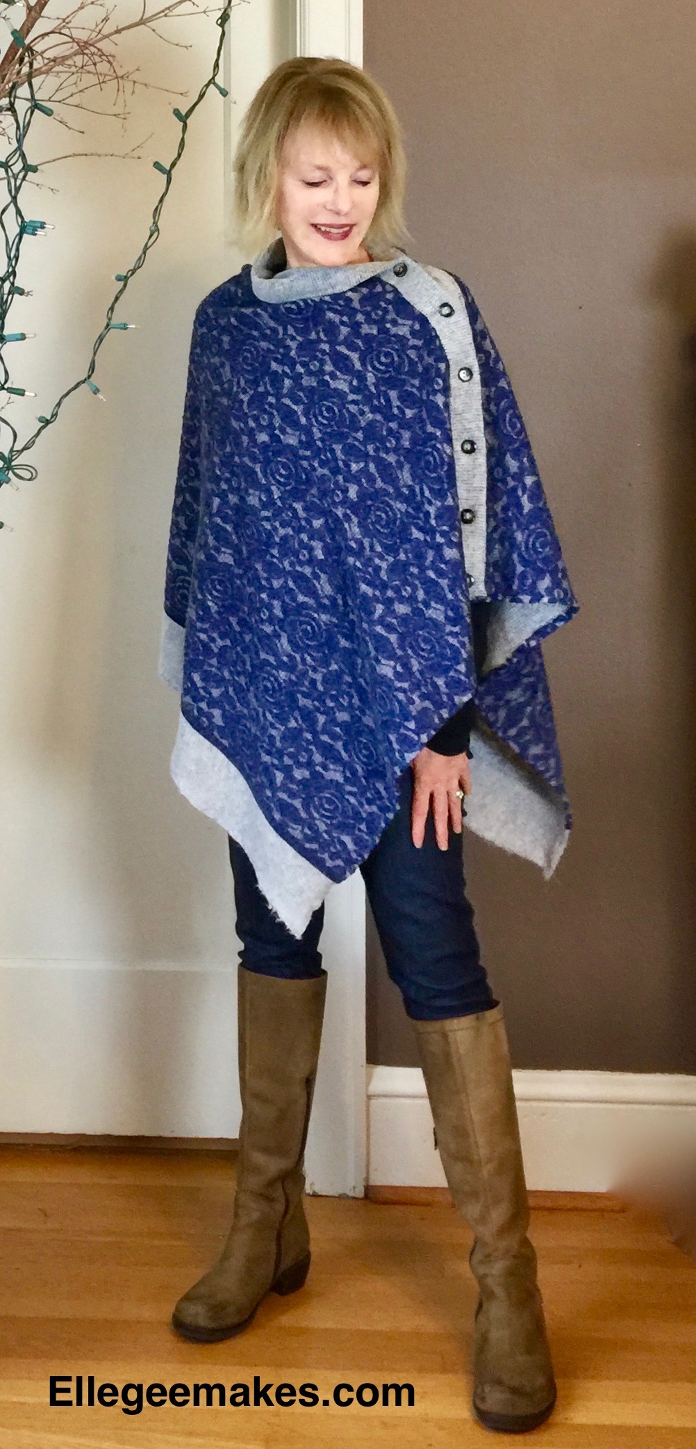 A DIY Poncho You Can Sew in an Afternoon – Elle Gee Makes