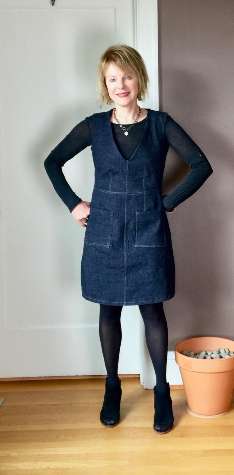 #sewbibs: Seamwork Dani Pinafore – Elle Gee Makes