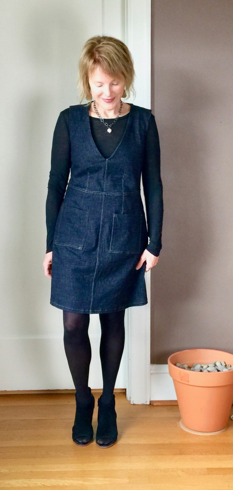 #sewbibs: Seamwork Dani Pinafore – Elle Gee Makes