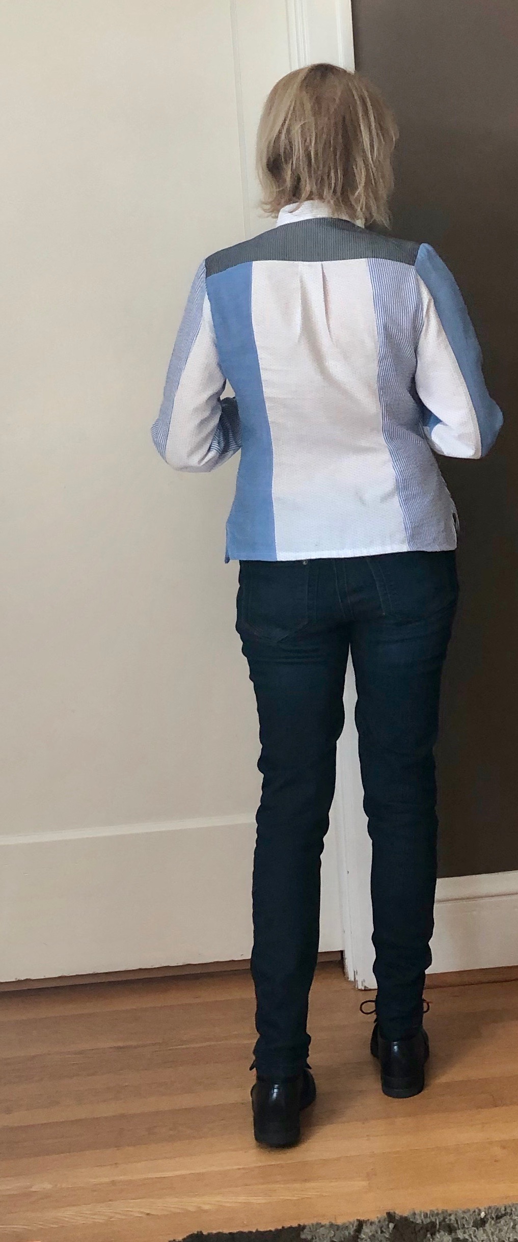 Sewing a Patchwork Shirt from Remnants – Elle Gee Makes