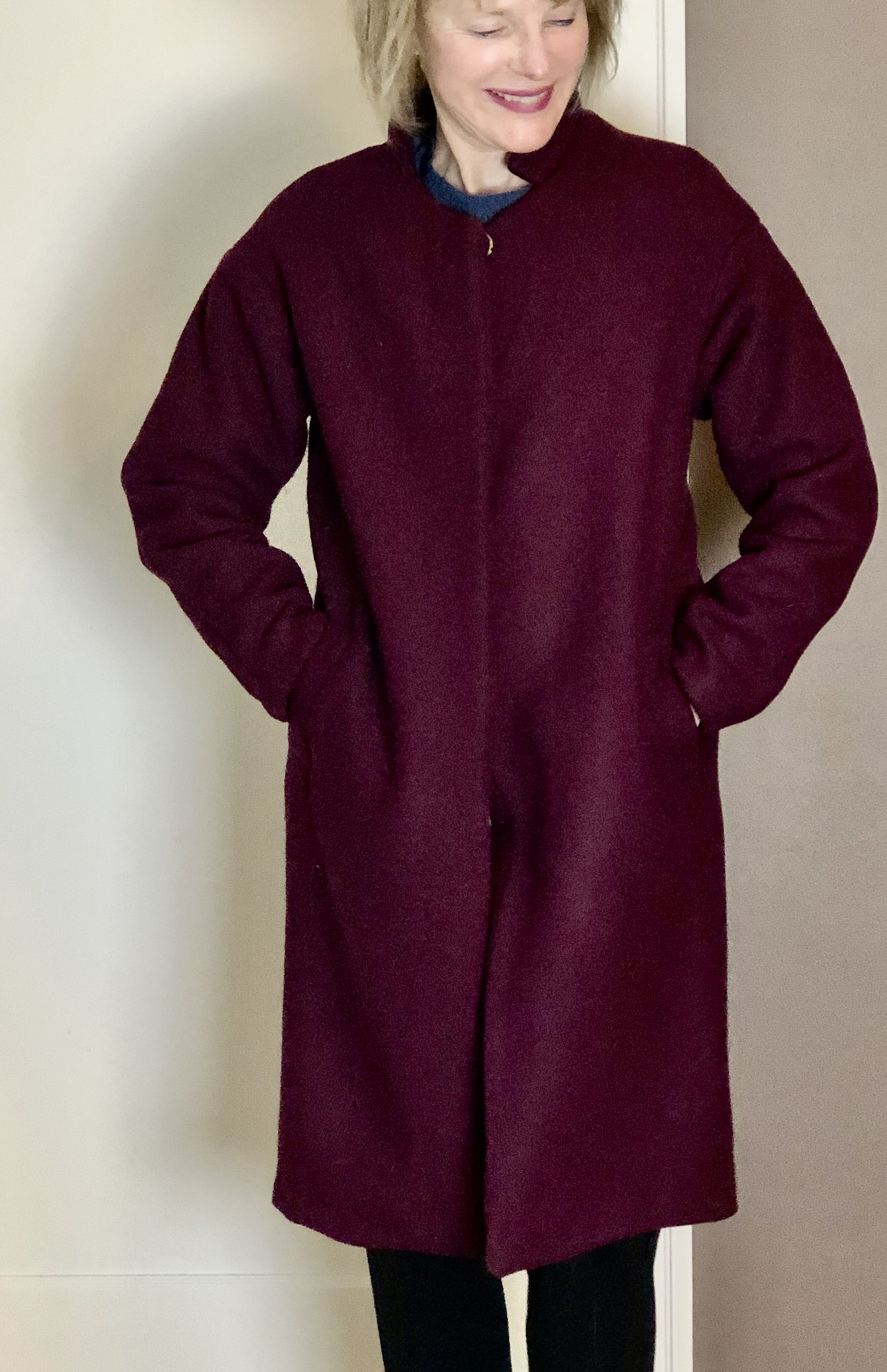 First Make of 2020: Another Cocoon Coat – Elle Gee Makes